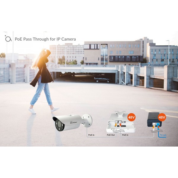 AIRLIVE wireless outdoor AP/Bridge/CPE AIRMAX5X, 5GHz, 2x PoE ports