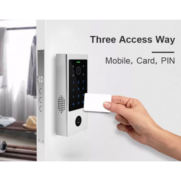 SECUKEY σύστημα ελέγχου πρόσβασης Vcontrol 1, συνδυασμός/κάρτα 2MP, WiFi