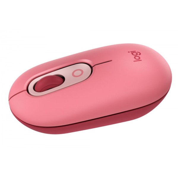 LOGITECH Mouse POP Wireless With Emoji Button Rose - Gnet.gr