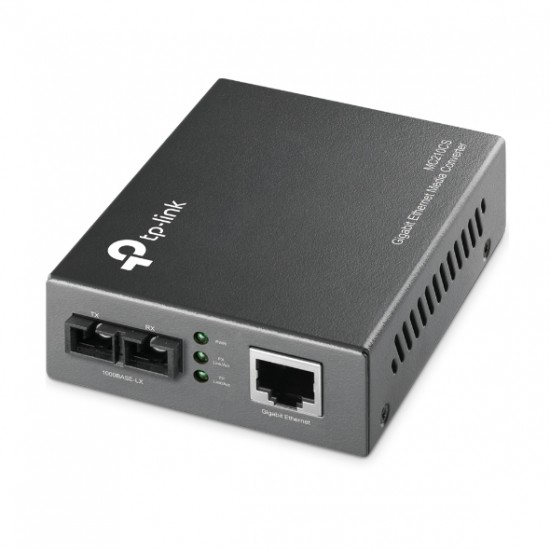 TP-LINK Gigabit Single-Mode Media Converter MC210CS, Ver. 5.20