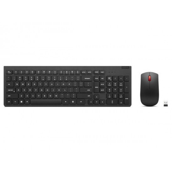 LENOVO Essential Wireless Combo Keyboard & Mouse Gen2 Black - Gnet.gr