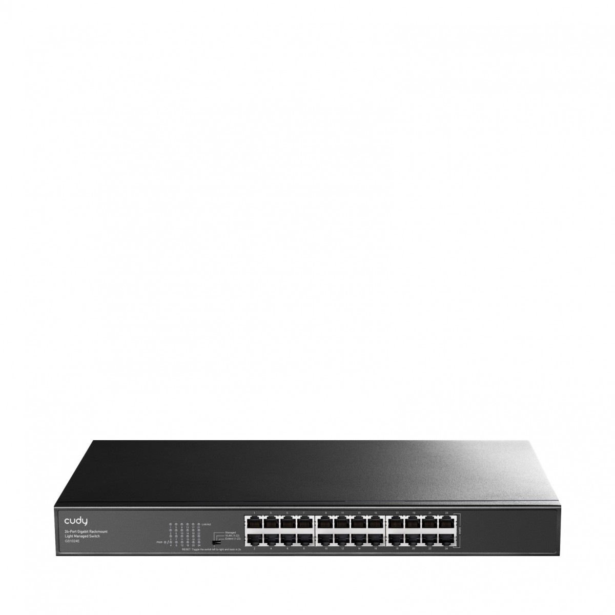 CUDY Switch GS1024E 24-Port Gigabit Rackmount Light Managed - Gnet.gr